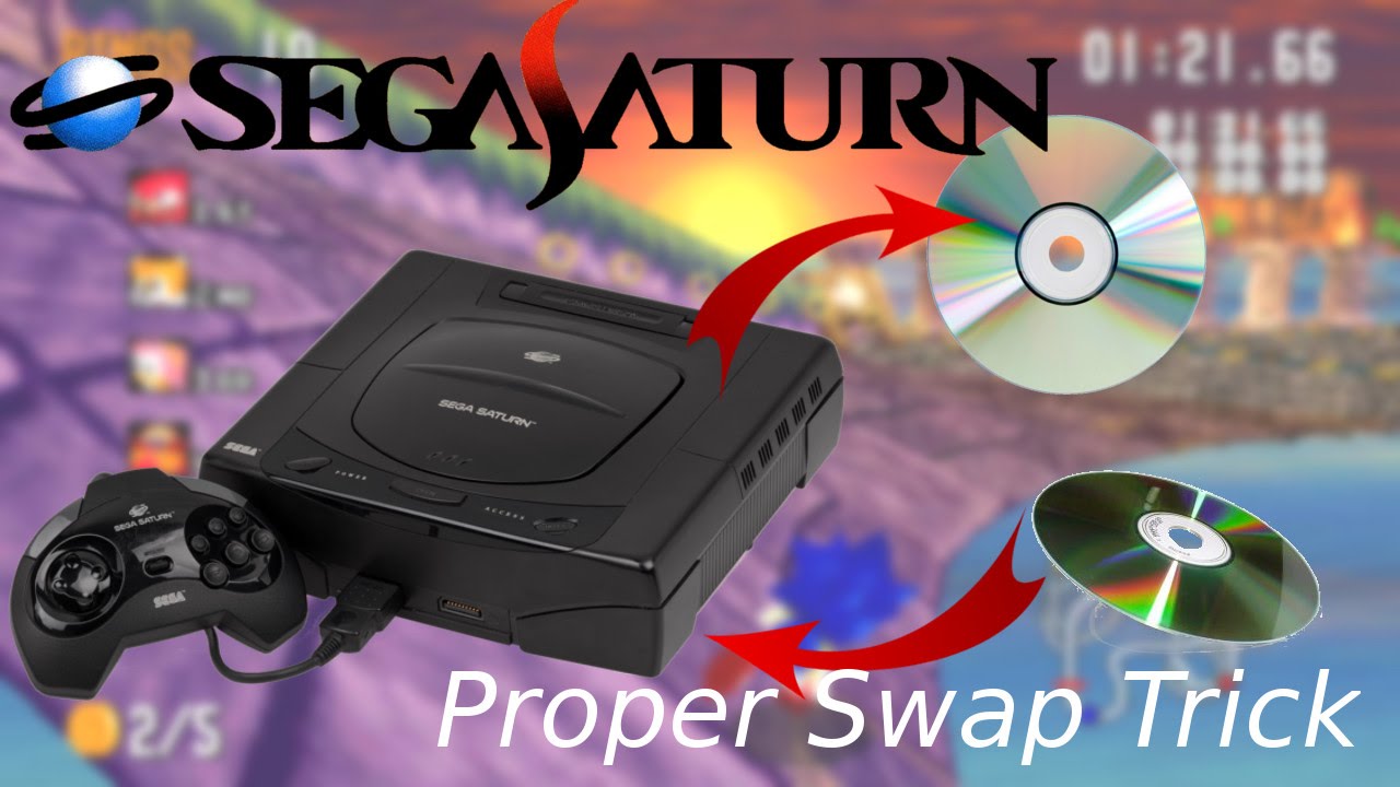 Perform the Sega Saturn Swap Trick PROPERLY and EASILY - YouTube