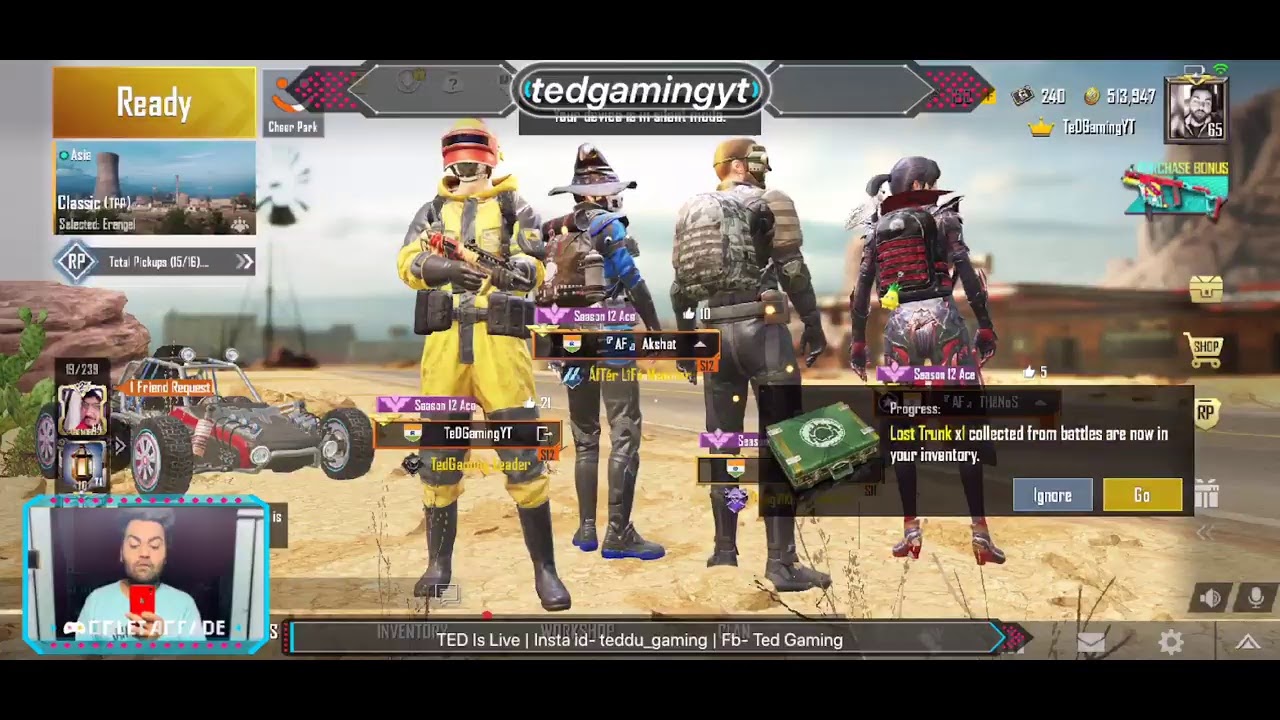 TED Is Live | KLPD Classic | Road To 1K - YouTube