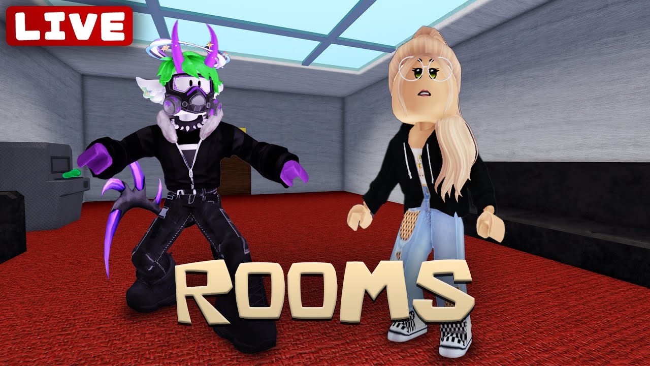 LOSING OUR MINDS IN ROOMS! | ROBLOX DOORS STREAM VOD WITH AVERY! - YouTube