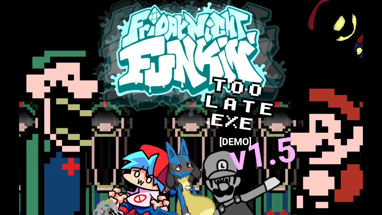 Friday Night Funkin' - V.S. Luigi Too Late.Exe [FnF Mods/Mario.Exe ...