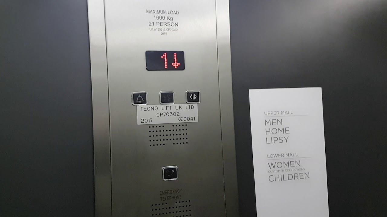 2017 Tecno Lift @ Next in Basingstoke - YouTube