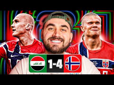 Haaland Double | Iraq's Brave Effort | Ødegaard Concerns? | Iraq 1-4 Norway