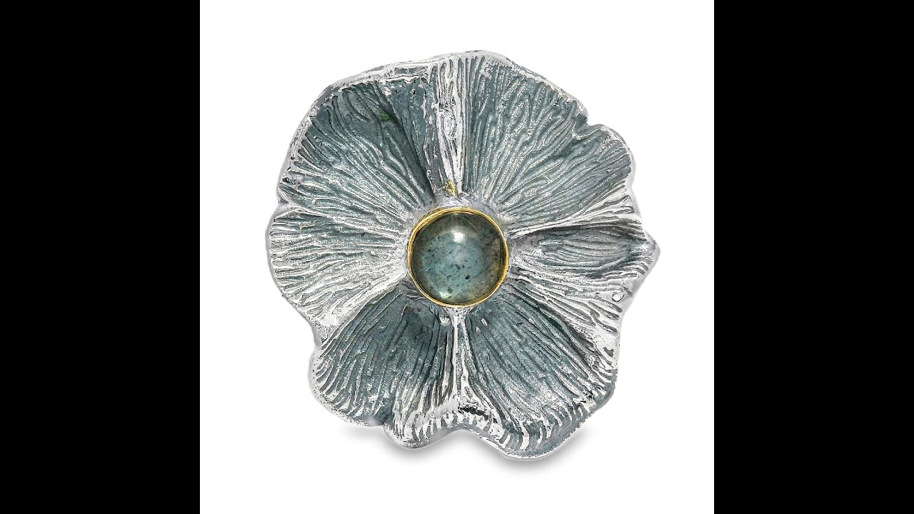 Inel Argint Labradorit Haniya #jewelry #silver #bijuteriiargint #ring # ...
