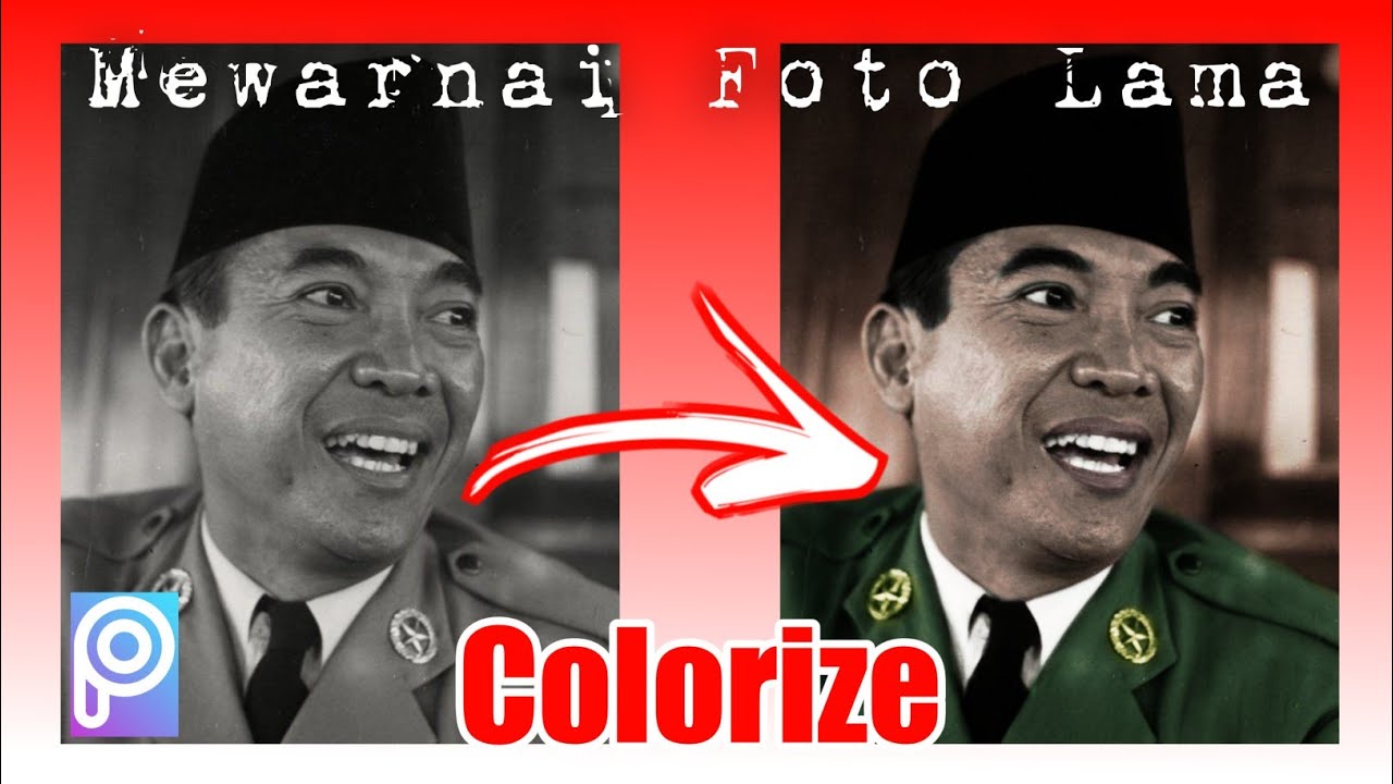 Tutorial Edit Foto | Warnai Foto Lama | PicsArt Tutorial - YouTube