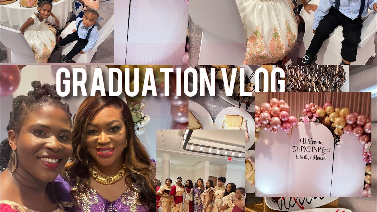 VLOG: Glamorous PMHNP Graduation 👩‍🎓 Party 2022 pt1 // Entrance, Party ...