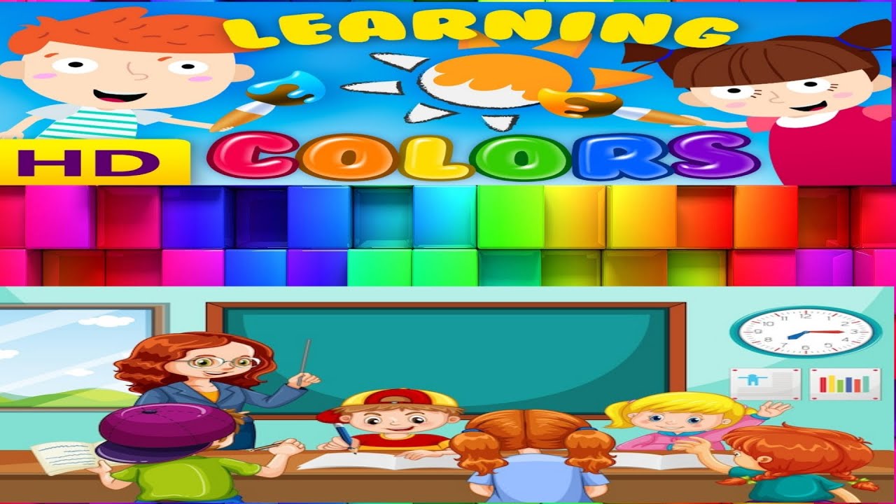 Colors for kids,Learn color with name, learn colors with animal name ...