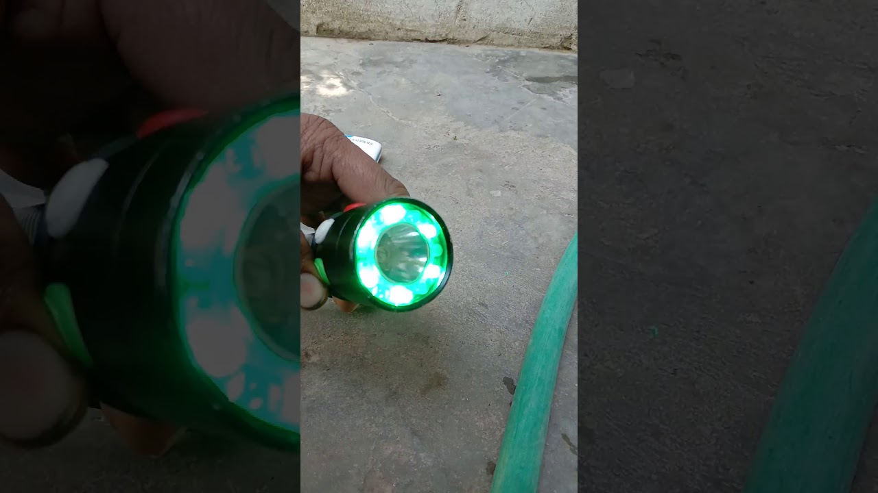 Railway hand signal flashlight (lamp) - YouTube