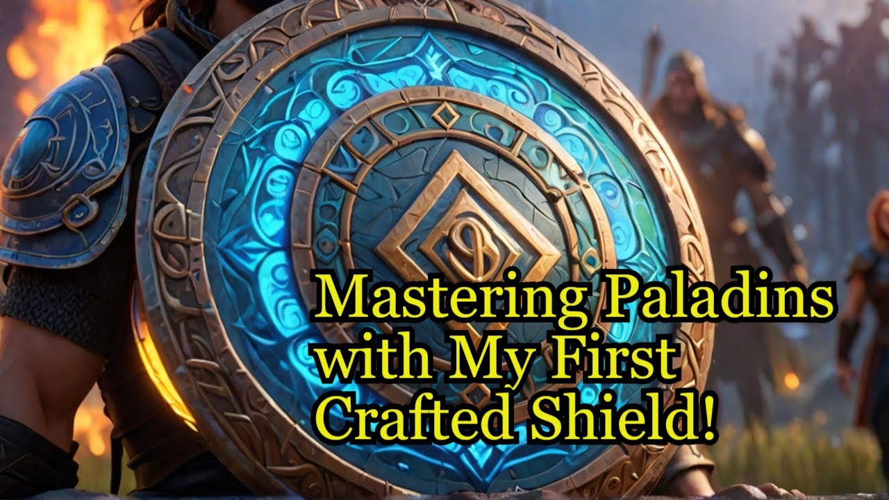 Mastering Paladins with My First Crafted Shield! - YouTube