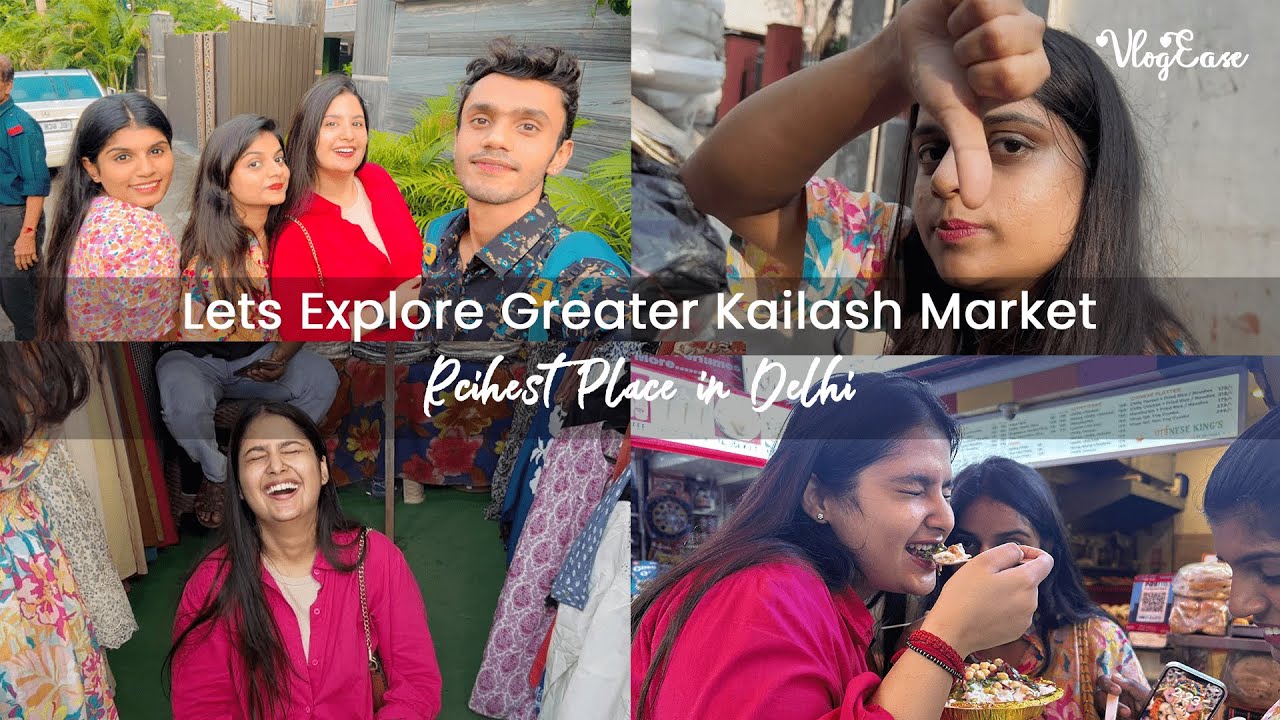 🌟 Exploring Greater Kailash Market: Food, Shopping & Epic Fun ...