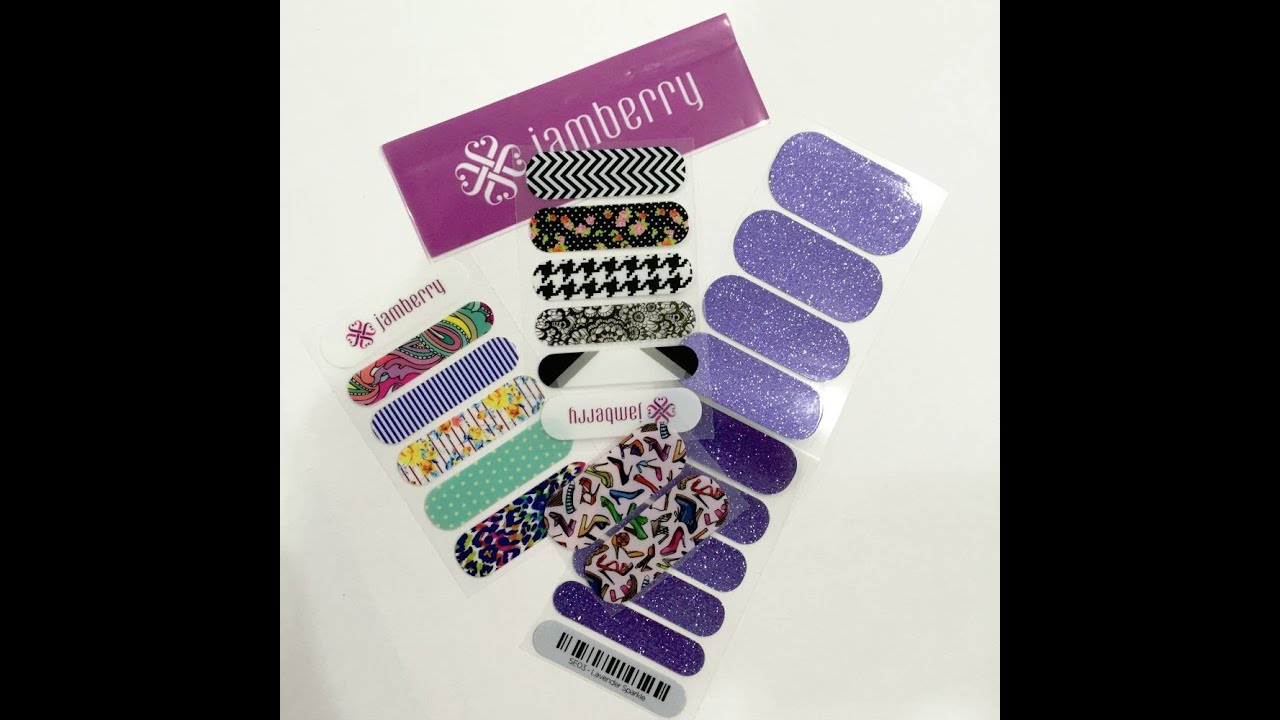 JAMBERRY NAIL WRAP REVIEW - YouTube