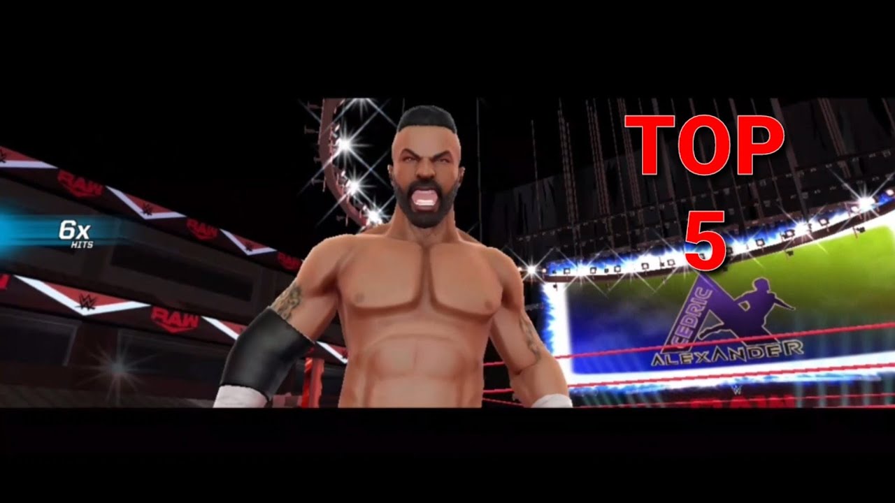 WWE Mayhem |TOP 5 FIVE 🌟 SUPER MOVES | #mrgamingwwe - YouTube