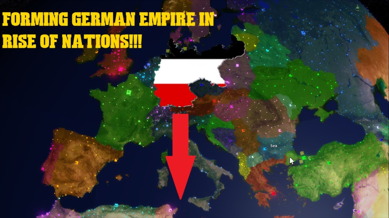 Making the German Empire in Rise of Nations (Roblox gameplay) - YouTube