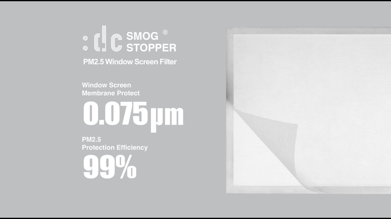 [English] :dc SMOG Stopper - PM2.5 Window Filter, Window Screen Filter ...