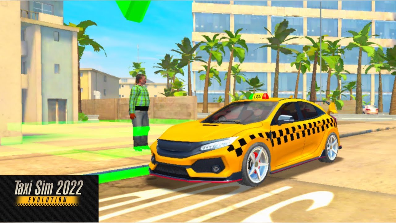 HONDA CIVIC TYPE R (Taxi) Taxi Sim 2022 //THE GEORGE DRIVER. - YouTube