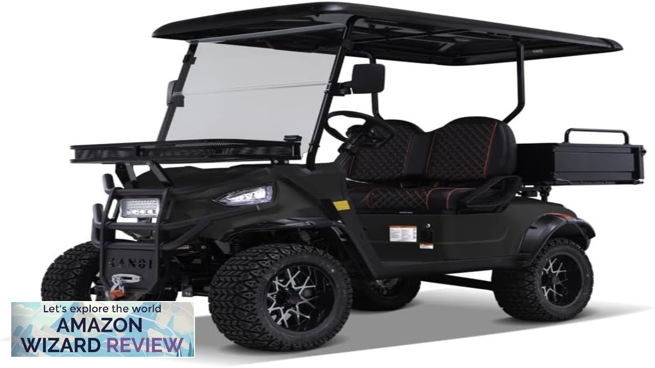 Kandi America 2 Passenger Electric Cart with Powerful 5000-Watt ...