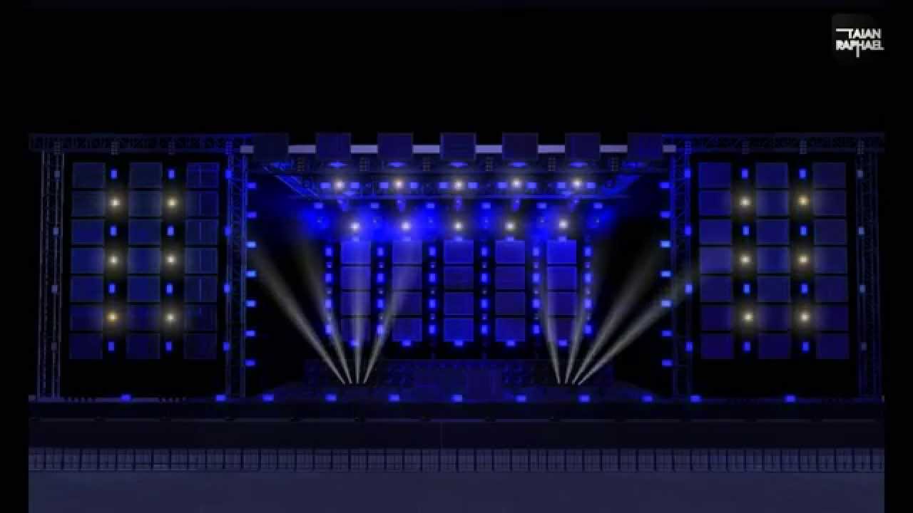 Call Me A Spaceman - HARDWELL UMF 2016 Digital LightShow [RCT3 and SV ...