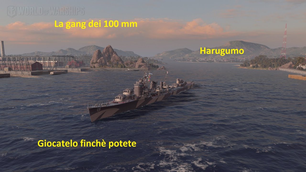 World of Warships - Harugumo - YouTube