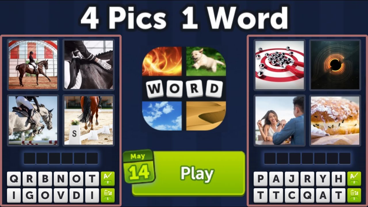 4 Pics 1 Word Daily Puzzle and Daily Bonus Puzzle 14 May 2025 Ultimate ...