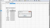 Spreadsheet Tutorial - Libre Office, Calc - YouTube