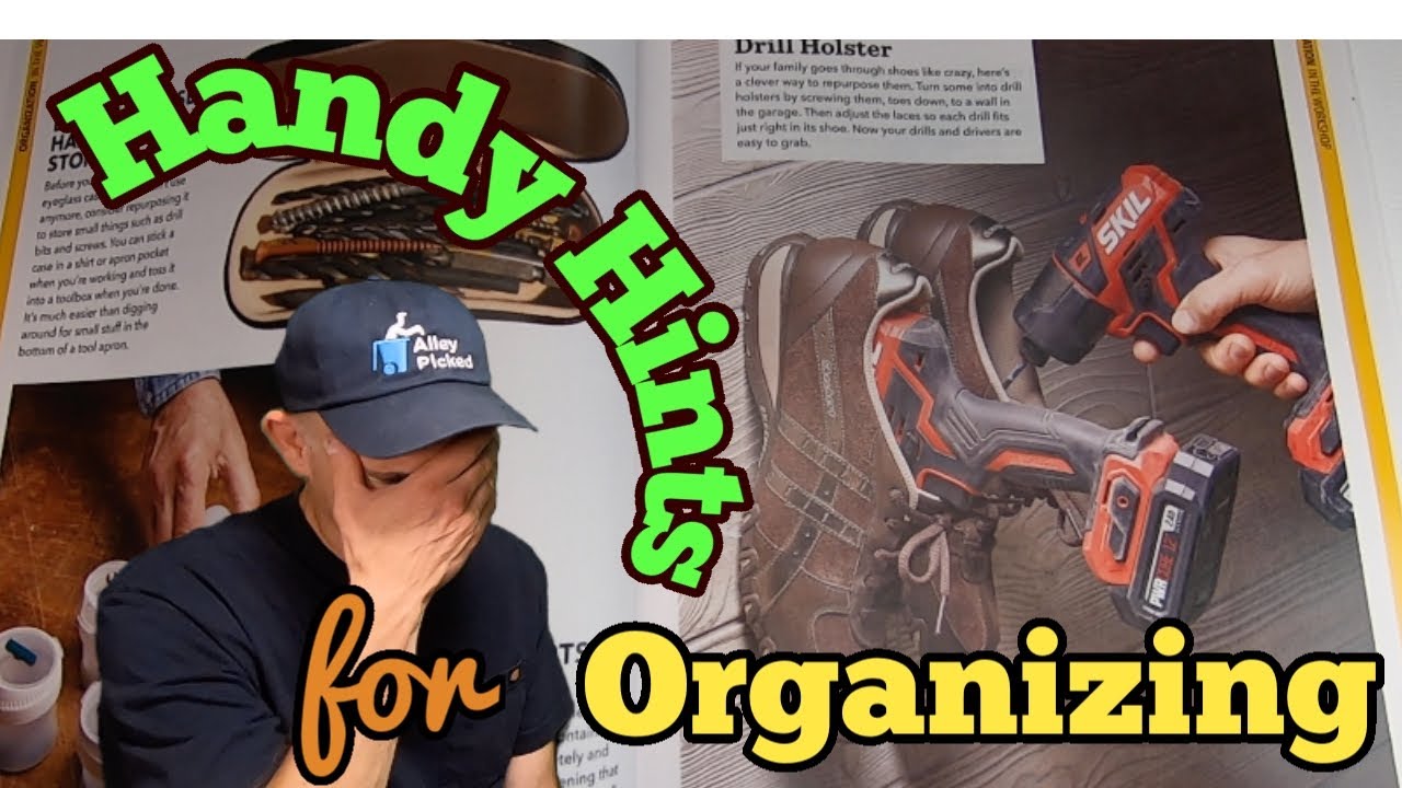Handy Hints for Organization - YouTube