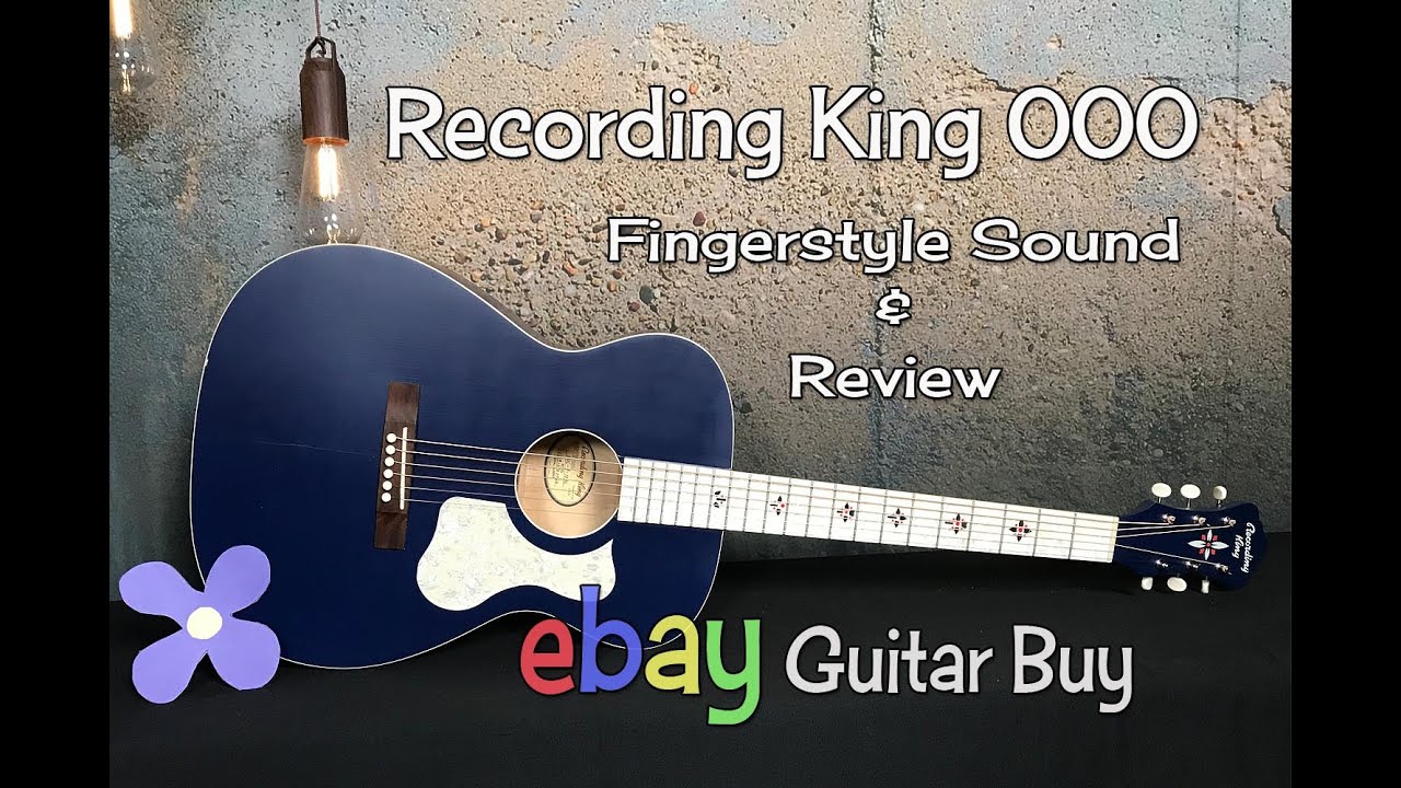 Recording King OOO Fingerstyle Sound & Review - YouTube