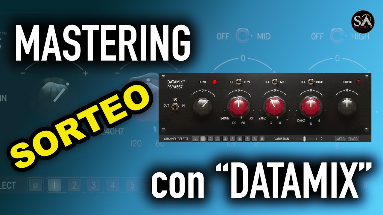 MASTERING con "DATAMIX" | Gran Sorteo! - YouTube