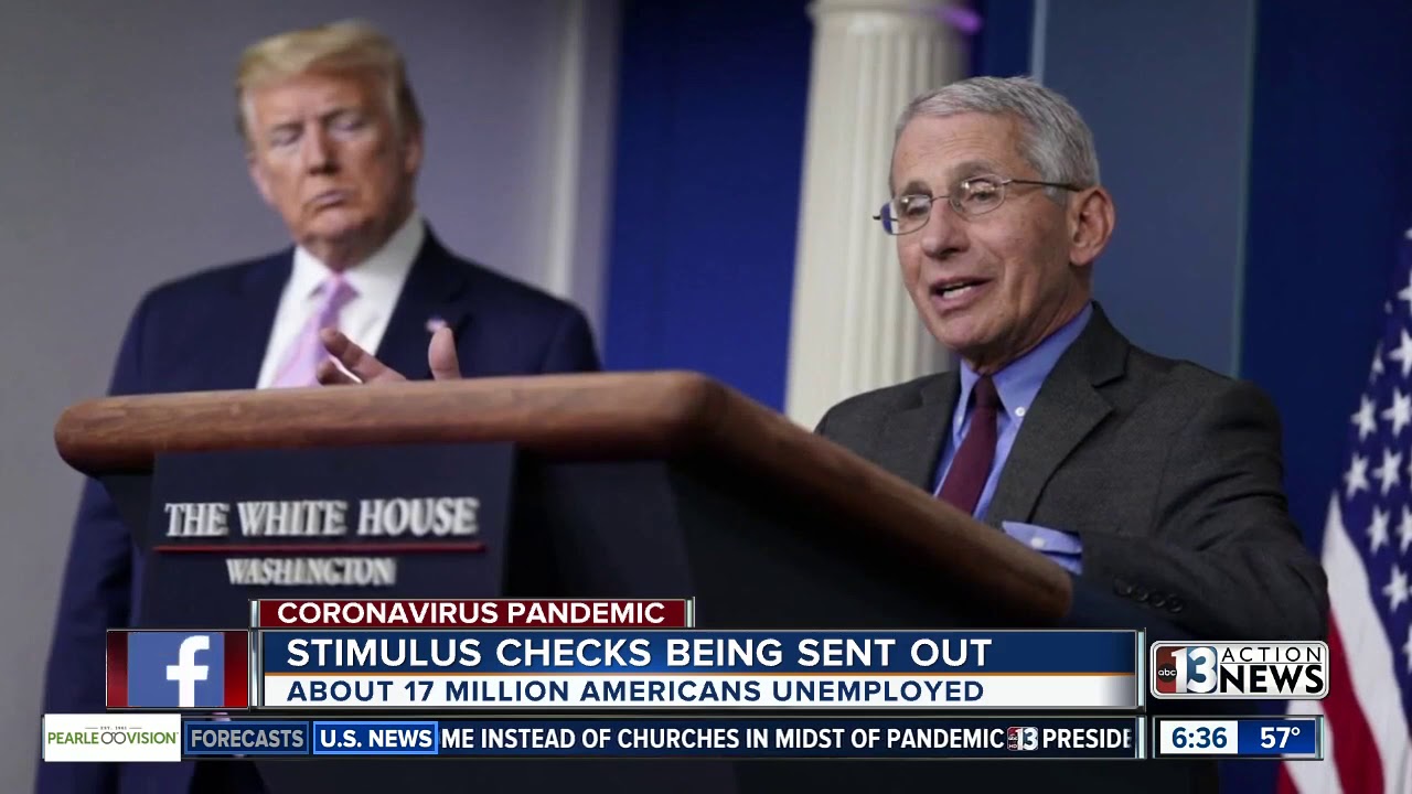 Stimulus checks being sent out - YouTube