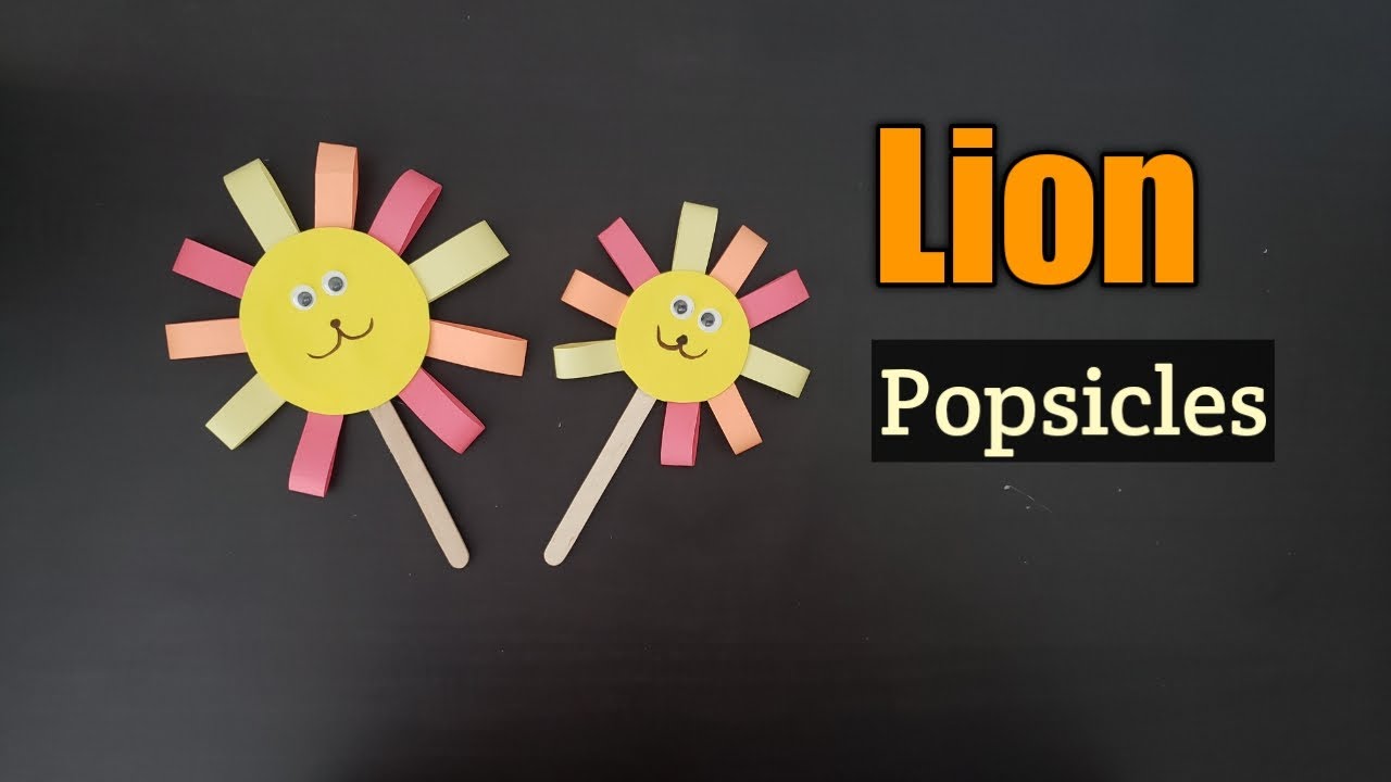 Lion Popsicle - YouTube