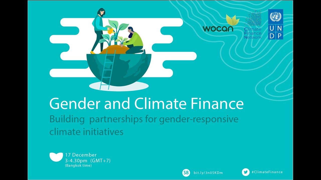 Building Partnership for Gender Responsive Climate Initiatives - YouTube