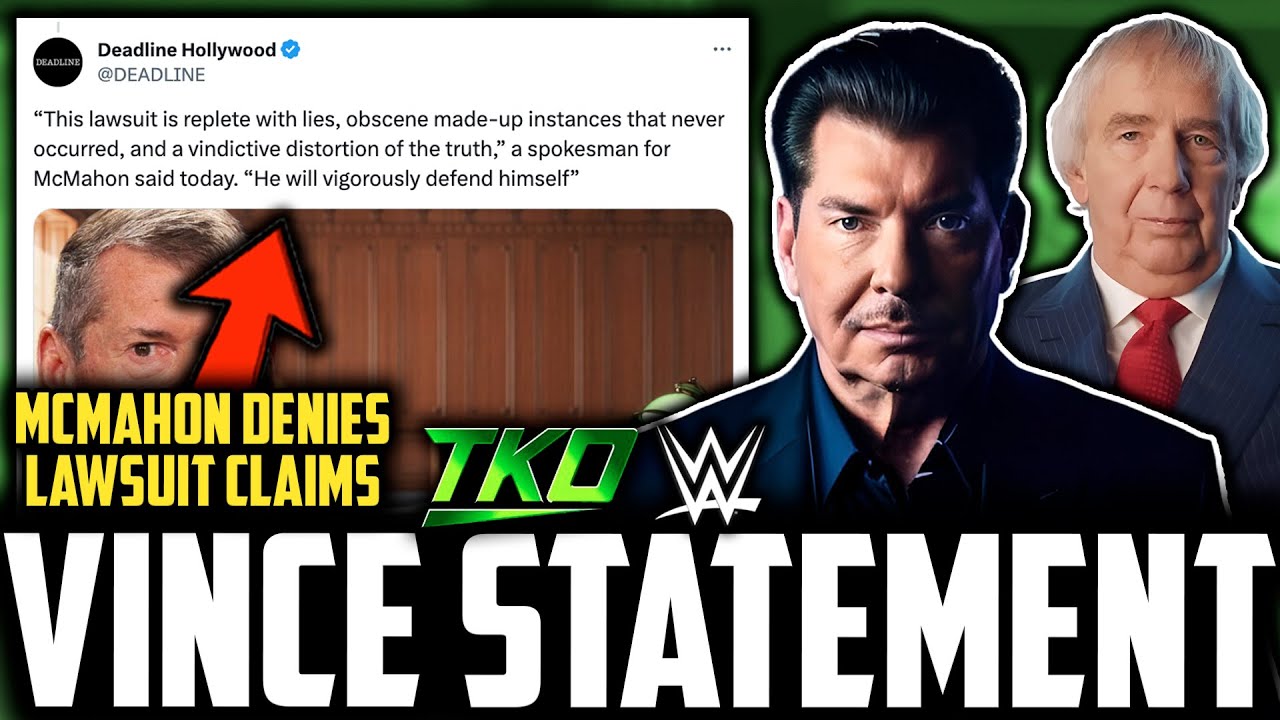 Wwe Vince Mcmahon Statement Released On Trafficking Lawsuit Denies Allegations Tko Statement
