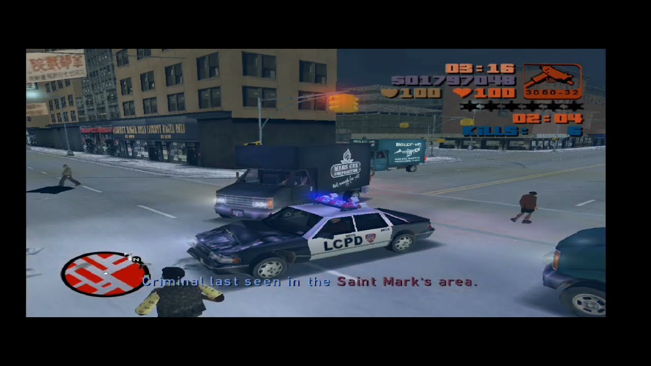 GTA Forelli Redemption (PS2 Version) - Vigilante (60 Suspects (20 Per ...