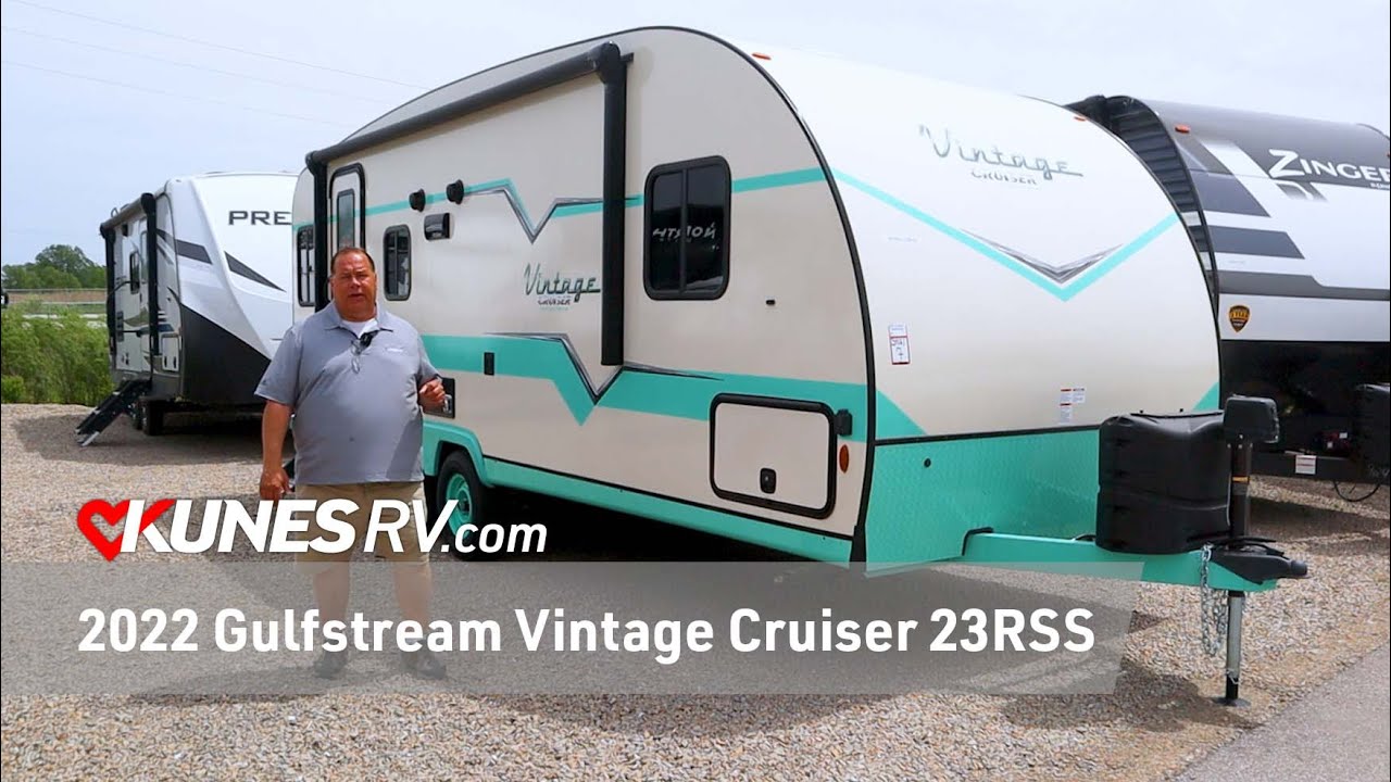 2022 Gulfstream Vintage Cruiser 23RSS Review! Details! Specs! - YouTube