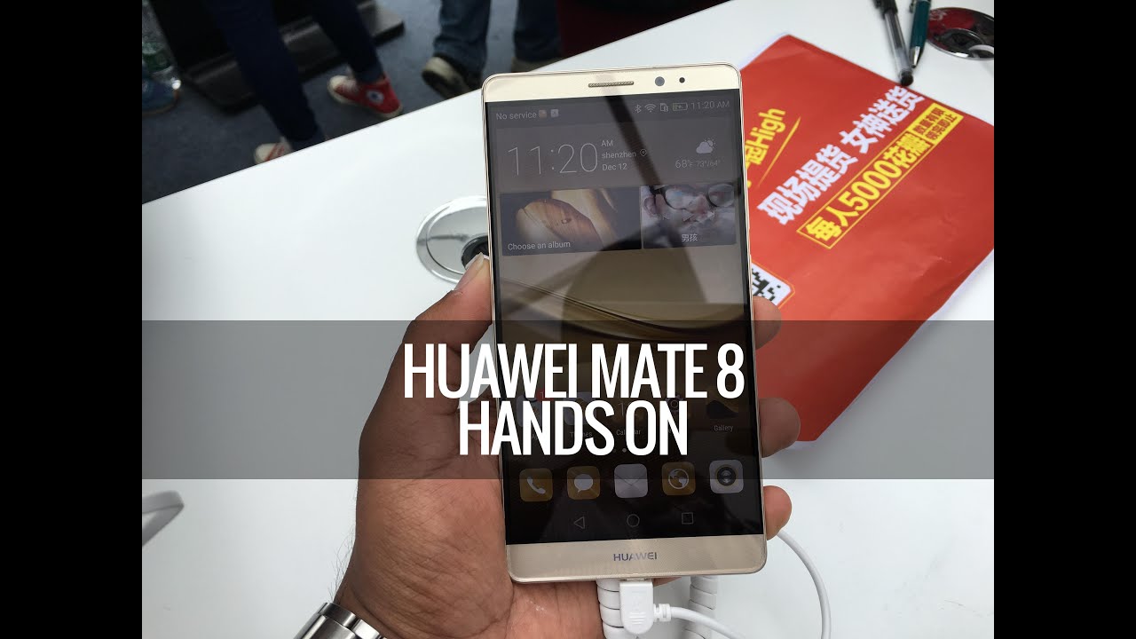 Huawei Mate 8 Hands on