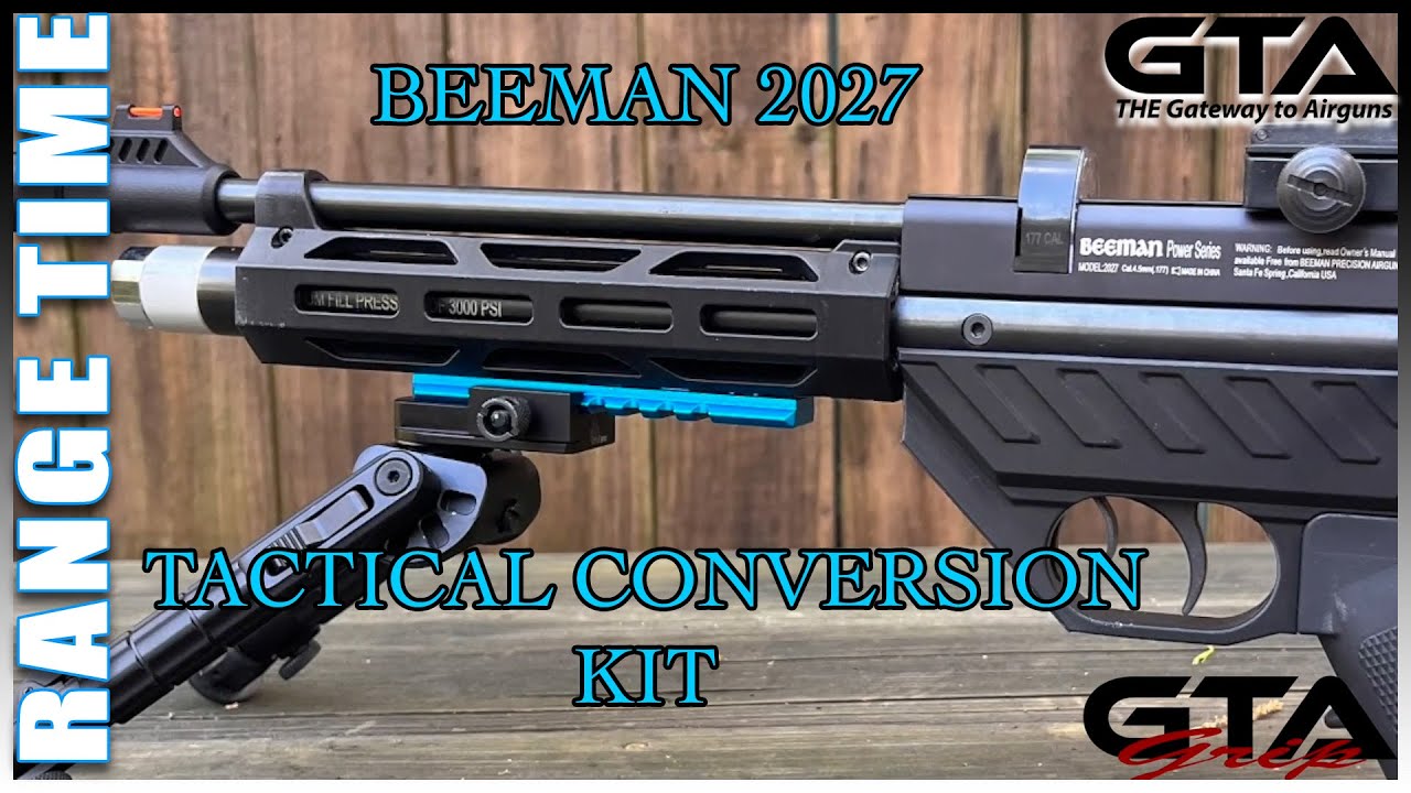 Beeman 2027 Tact Out with Buck Rail - Gateway to Airguns - YouTube