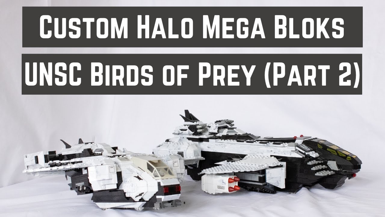 UNSC BIRDS OF PREY (PART 2) | CUSTOM HALO MEGA BLOKS - YouTube