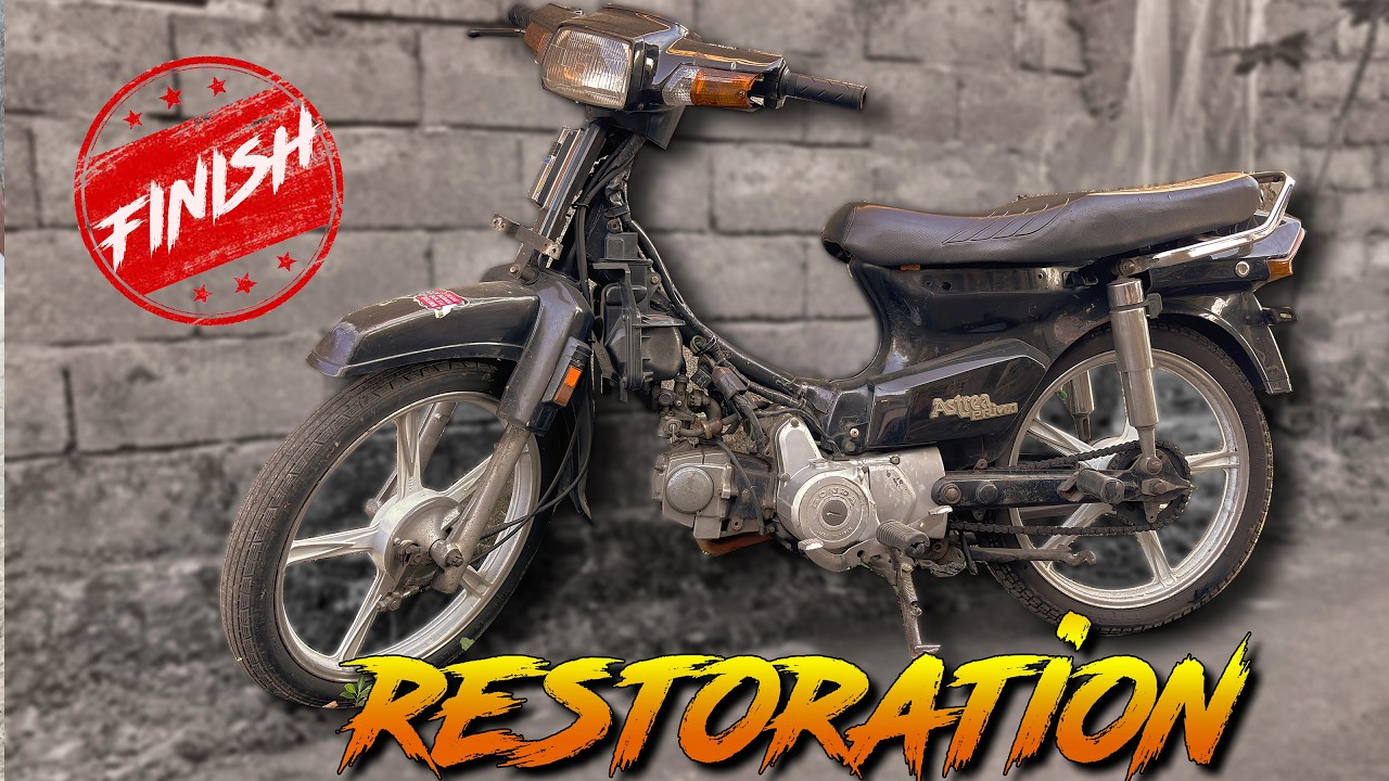AMAZING PROCESS RESTORATION OF HONDA ASTREA PRIMA (DREAM) 1991 (last ...