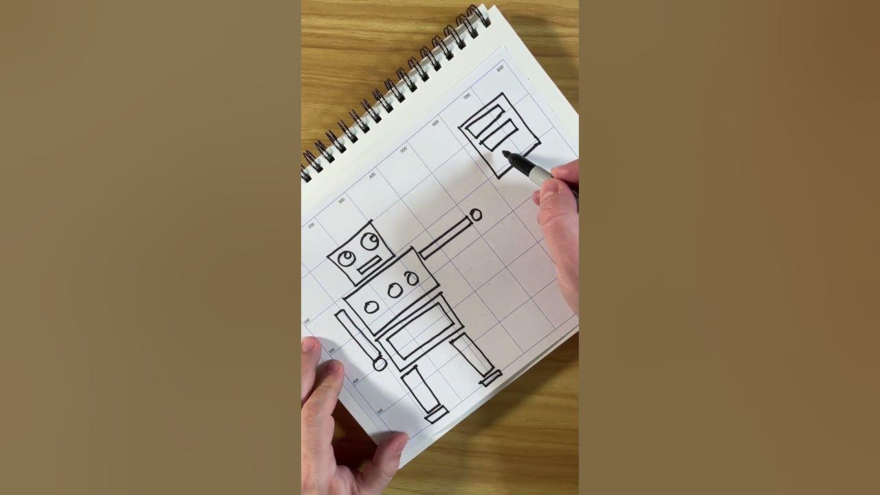 Introduction To Coding Draw A Robot With Code Cseducation Codingchallenge Javascript Youtube 