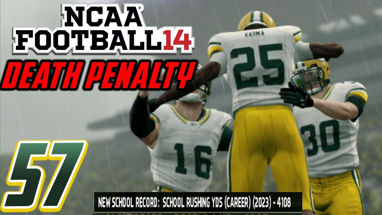 Historic Day Rushing!: NCAA Football 14 Death Penalty Dynasty - Ep. 57 ...