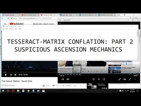 TESSERACT-MATRIX CONFLATION: PART 2 - SUSPICIOUS ASCENSION MECHANICS ...