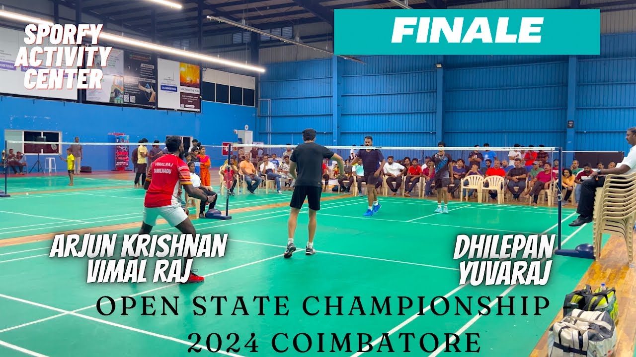 FINALE - JUMBLED DOUBLES || ARJUN/VIMAL vs DHILEPAN/YUVARAJ || Open ...