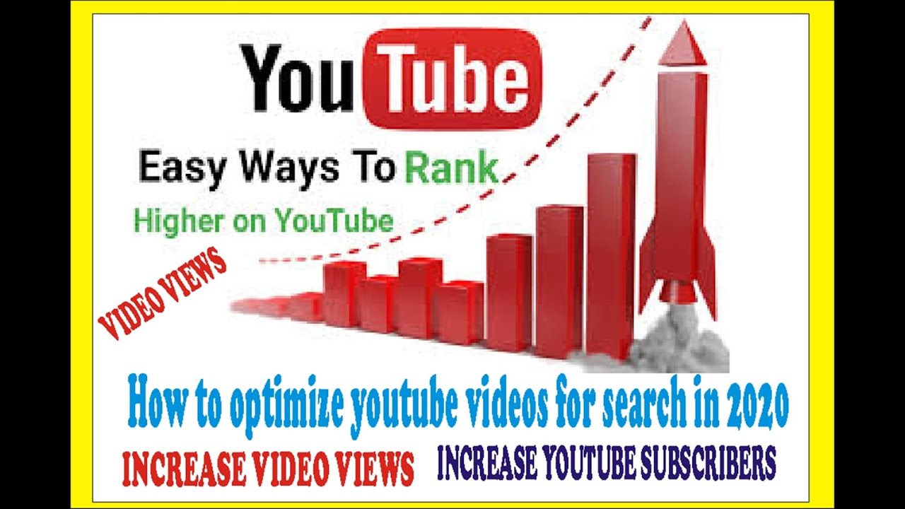 Youtube Seo How To Optimize Youtube Videos For Search In 2020 Youtube Seo Tips Youtube