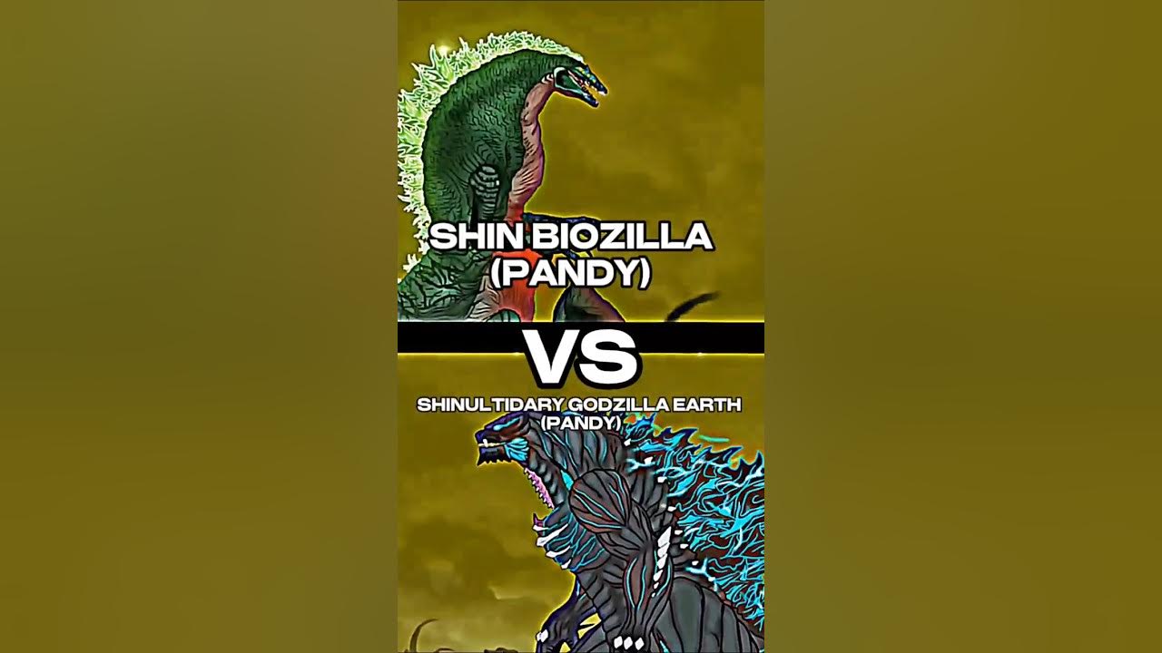 SHINULTIDARY GODZILLA EARTH VS SHIN BIOZILLA #pandy#godzilla# - YouTube