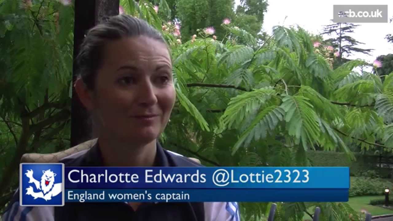 Charlotte Edwards on captaining England for the 200th time - YouTube