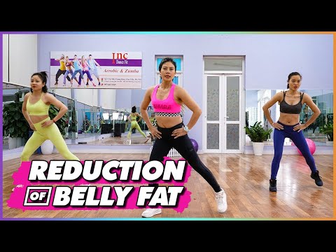 40 MINS AEROBIC REDUCTION OF BELLY FAT QUICKLY | Aerobic Dance Exercises Full Video | Eva Fitness