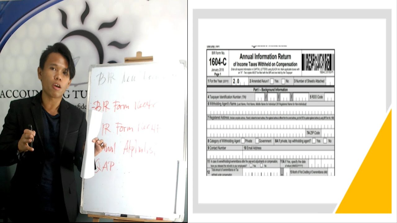 New deadline of BIR Forms 1604-C and 1604-F for the year 2020 😊 - YouTube