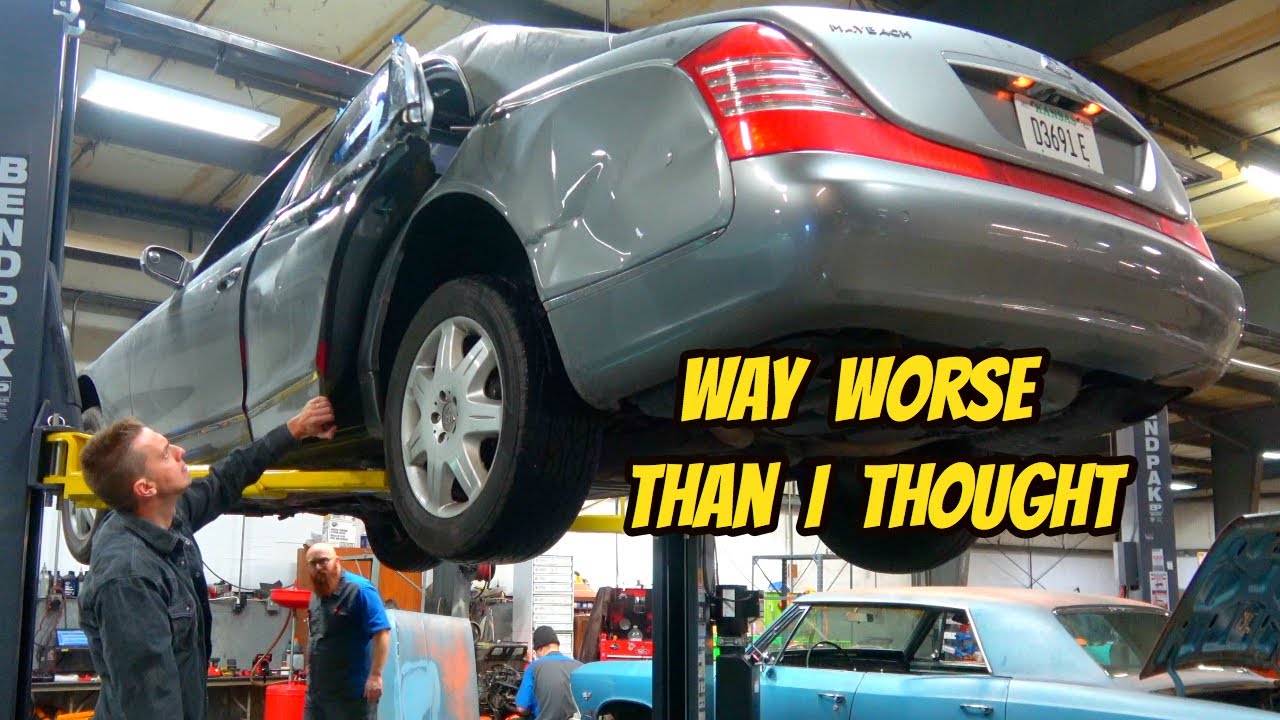 Everything That's Broken On My Wrecked Maybach 57: WAY WORSE THAN I ...