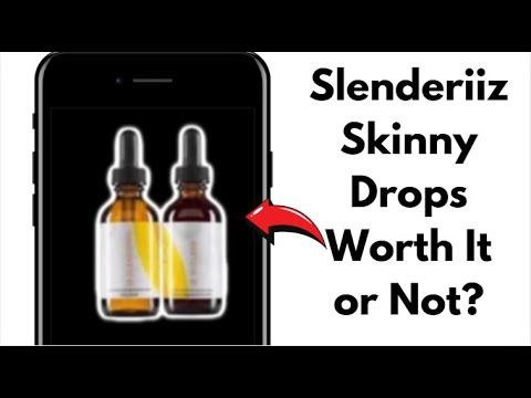 Slenderiiz Skinny Drops: Legit or Scam? Full 2025 Review - YouTube