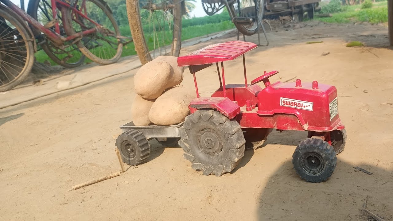 mini tractor video - YouTube