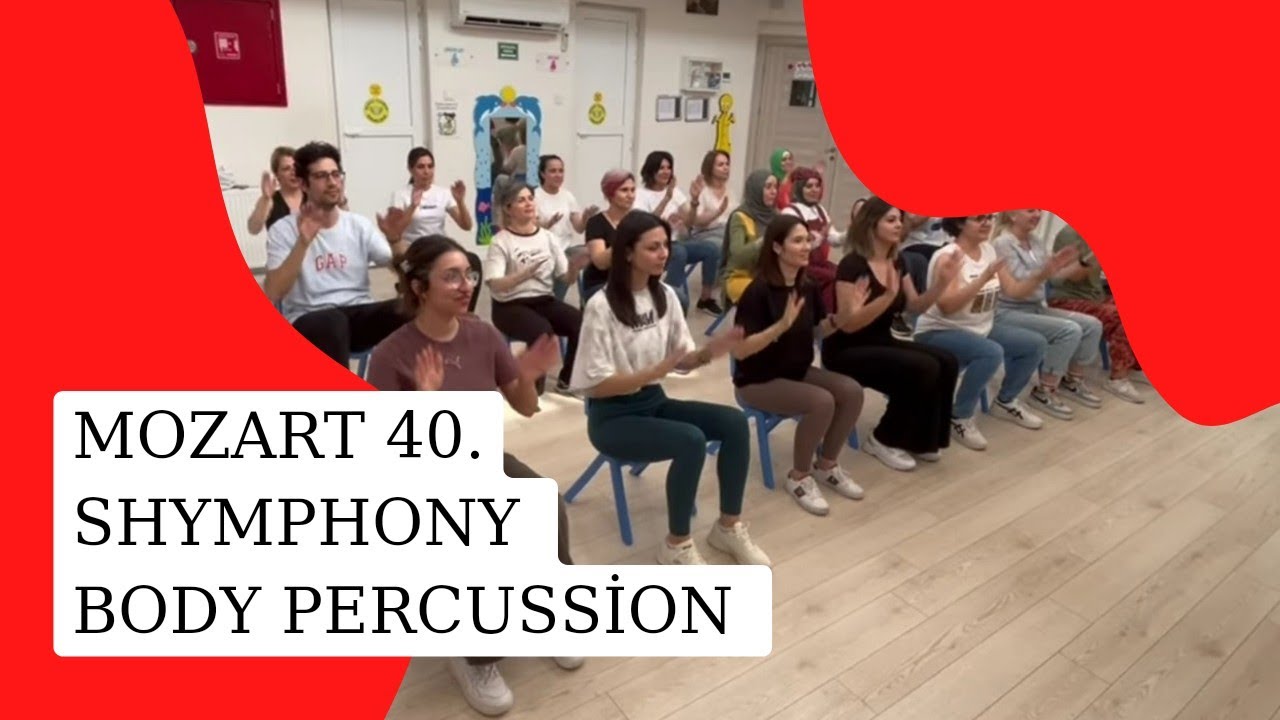 Mozart 40. Symphony #bodypercussion - YouTube