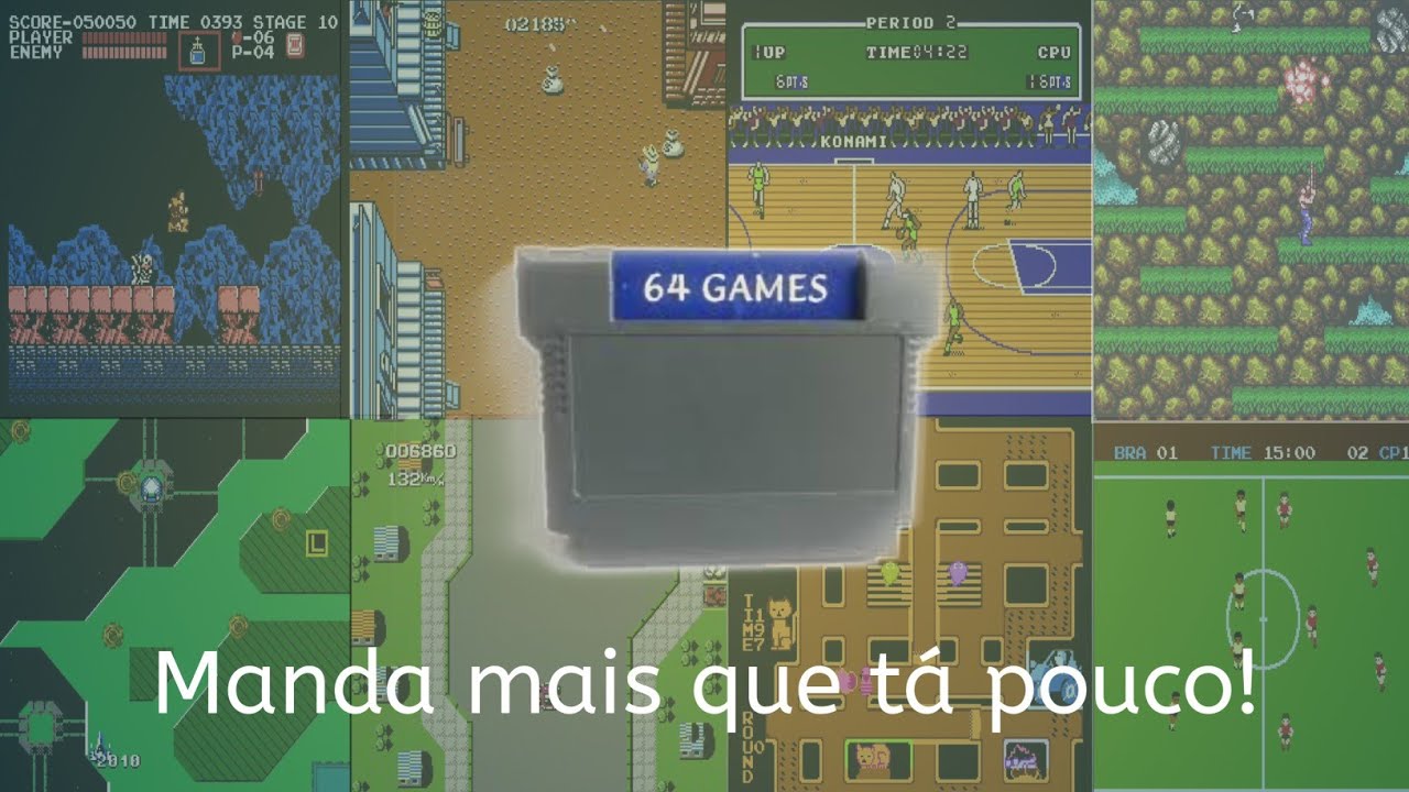 64 Games In 1 do Dynavision - YouTube